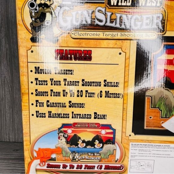 jasman | Games | Jasman 204 Wild West Gunslinger Electronic Target ...